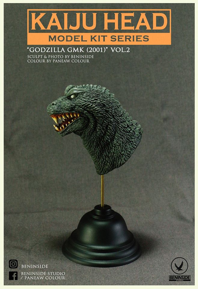 GODZILLA 2001 Bust BENINSIDE STUDIO